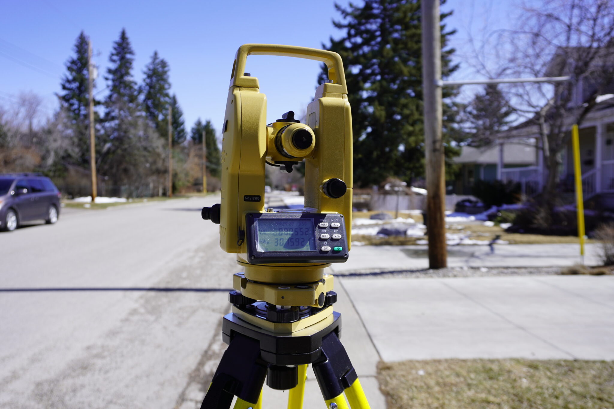 Theodolite vs Total Station - Bench Mark USA