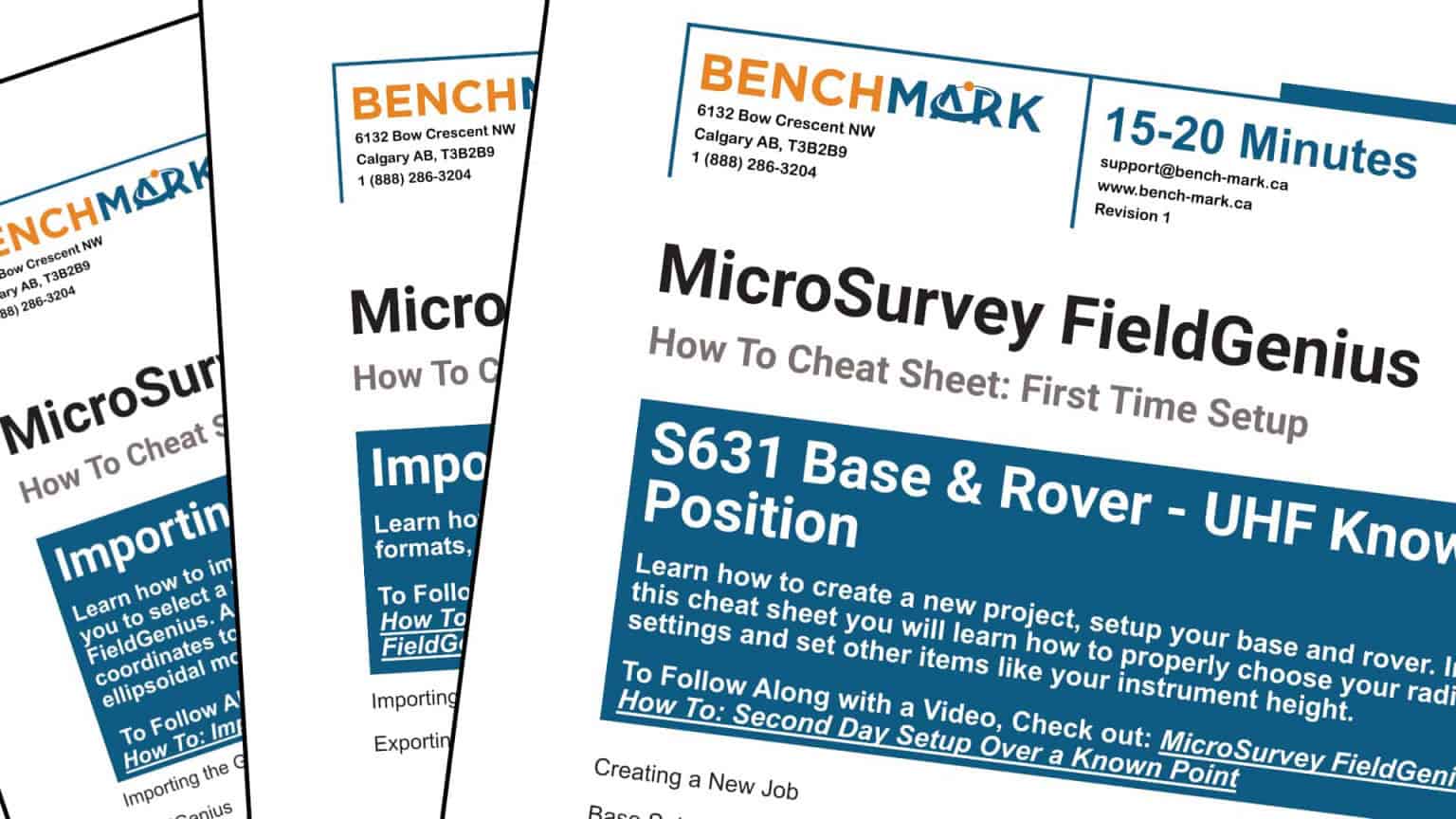 MicroSurvey's FieldGenius - Bench Mark USA